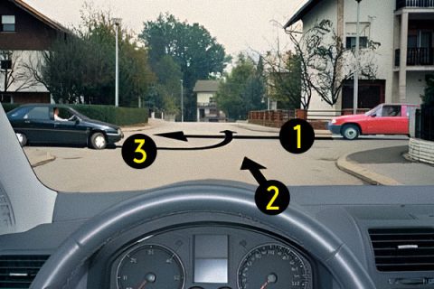 Prometna pravila u raskrižju – AUTOŠKOLA MALUMA START